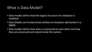 Data model | PPT