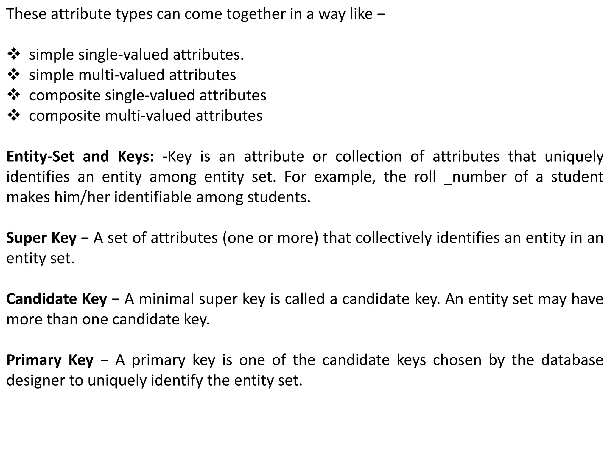 Data Model And Entity Relationship Pptx Databases Computer