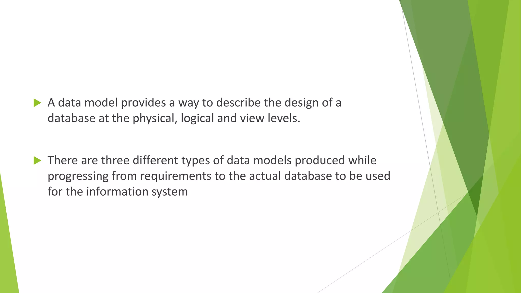 Data Modeling Ppt Pptx Databases Computer Software And Applications
