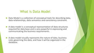 Data Modeling PPT | PPT