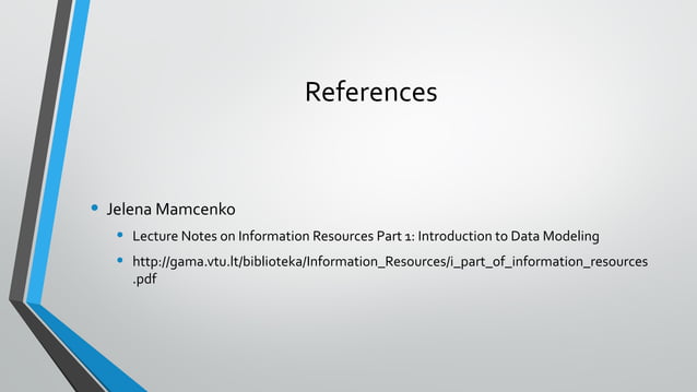 Data Modeling | PPT