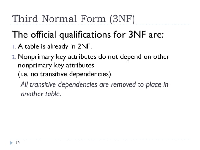 Database Normalization 1NF, 2NF, 3NF, BCNF, 4NF, 5NF