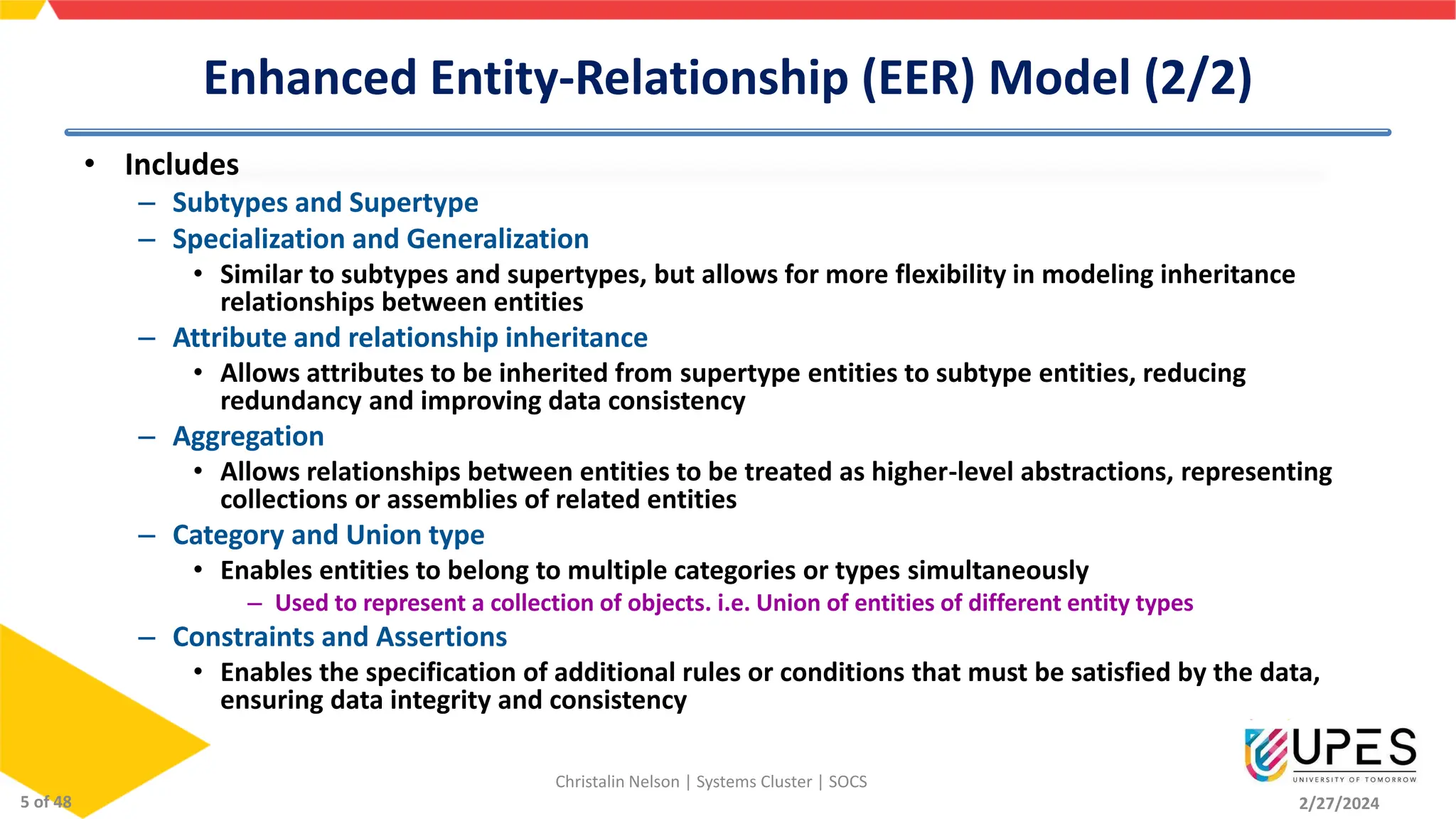 Data Modeling - Enhanced ER diagrams & Mapping.pdf