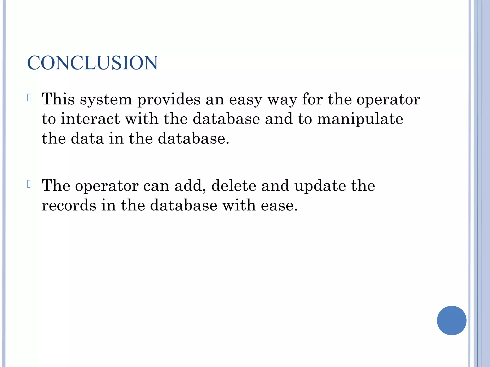 MEDICAL STORE MANAGEMENT SYSTEM | PPT