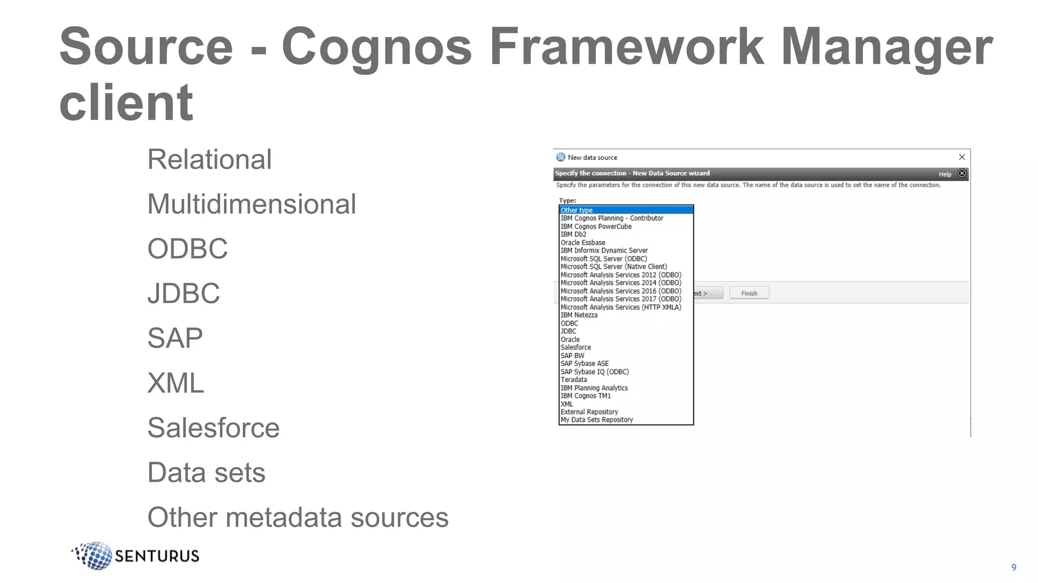 Data Modeling Comparison: Tableau, Cognos and Power BI | PPTX