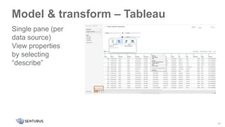Data Modeling Comparison: Tableau, Cognos and Power BI | PPTX