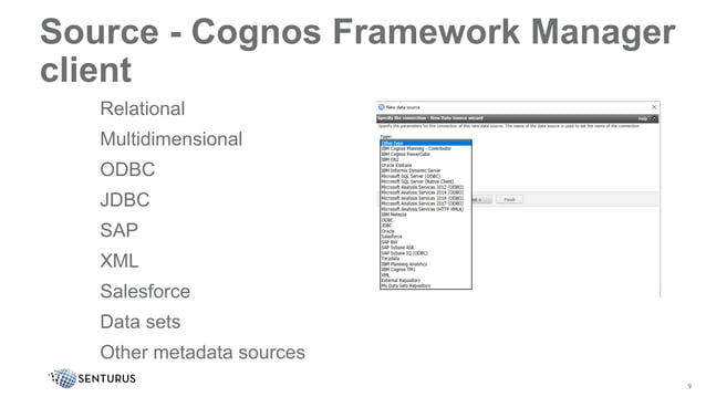 Data Modeling Comparison: Tableau, Cognos and Power BI | PPTX