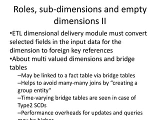 Data modeling dimensions | PPTX