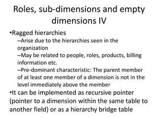 Data modeling dimensions | PPT