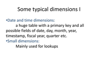 Data modeling dimensions | PPT