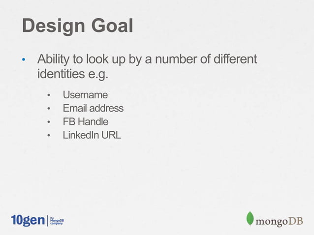 MongoDB Schema Design: Four Real-World Examples | PPT