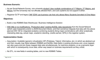 Data Modeling for Integration of NoSQL with a Data Warehouse | PPT
