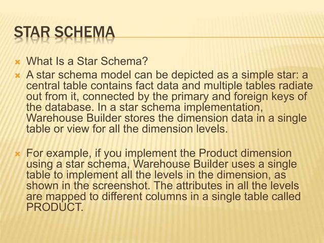 Data modeling star schema | PPTX | Databases | Computer Software and ...