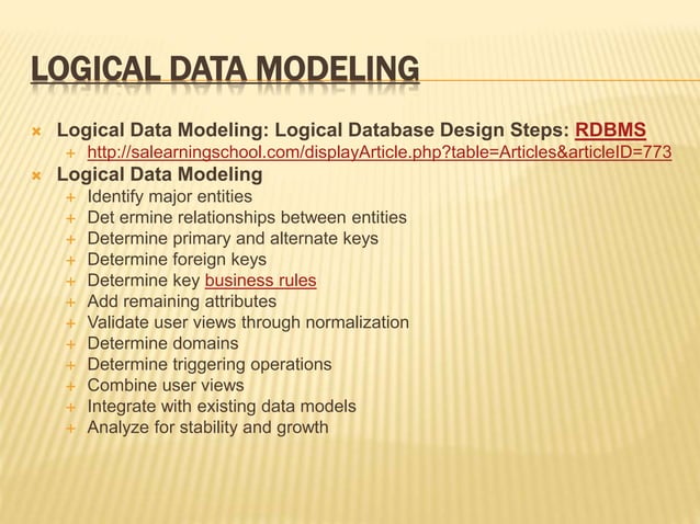 Data modeling star schema | PPTX | Databases | Computer Software and Applications