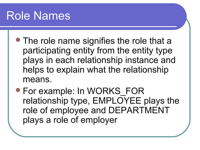 Data modeling using the entity relationship model | PPT | Databases | Computer Software and ...
