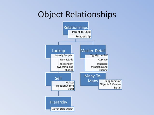 Data Model In Salesforce Pptx Databases Computer Software And Applications