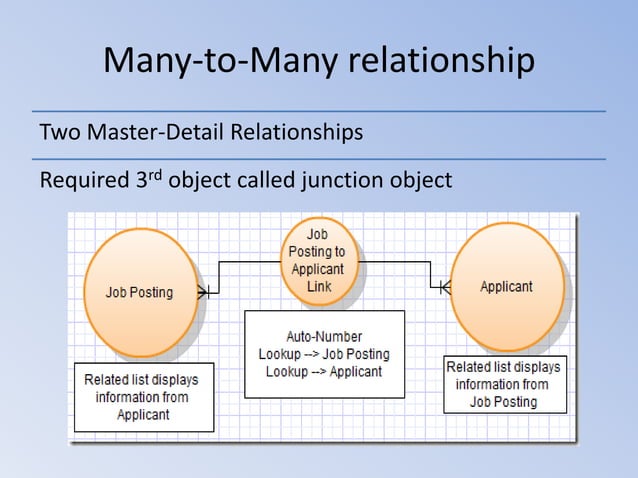 Data Model In Salesforce Pptx Databases Computer Software And Applications