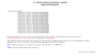 Apache Cassandra - Data modelling | PPT