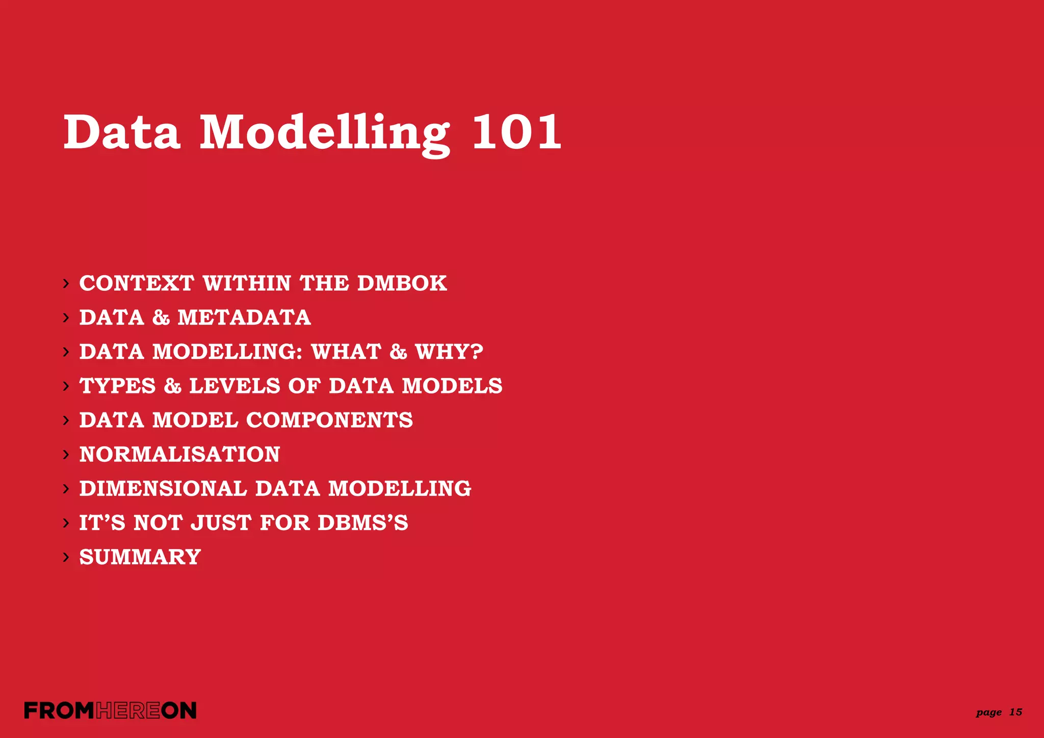 Data modelling 101 | PDF