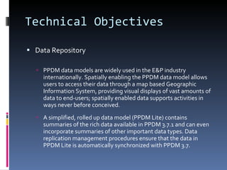 Petroleum Data Models for spatial data | PPT