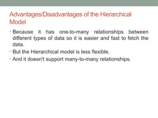 DATA MODEL Power point presentation for dbms | PPT