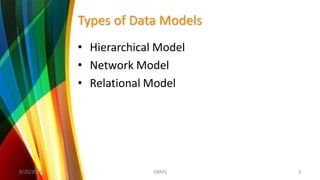 Data Models | PPT