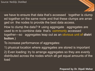 Data models in NoSQL | PPTX