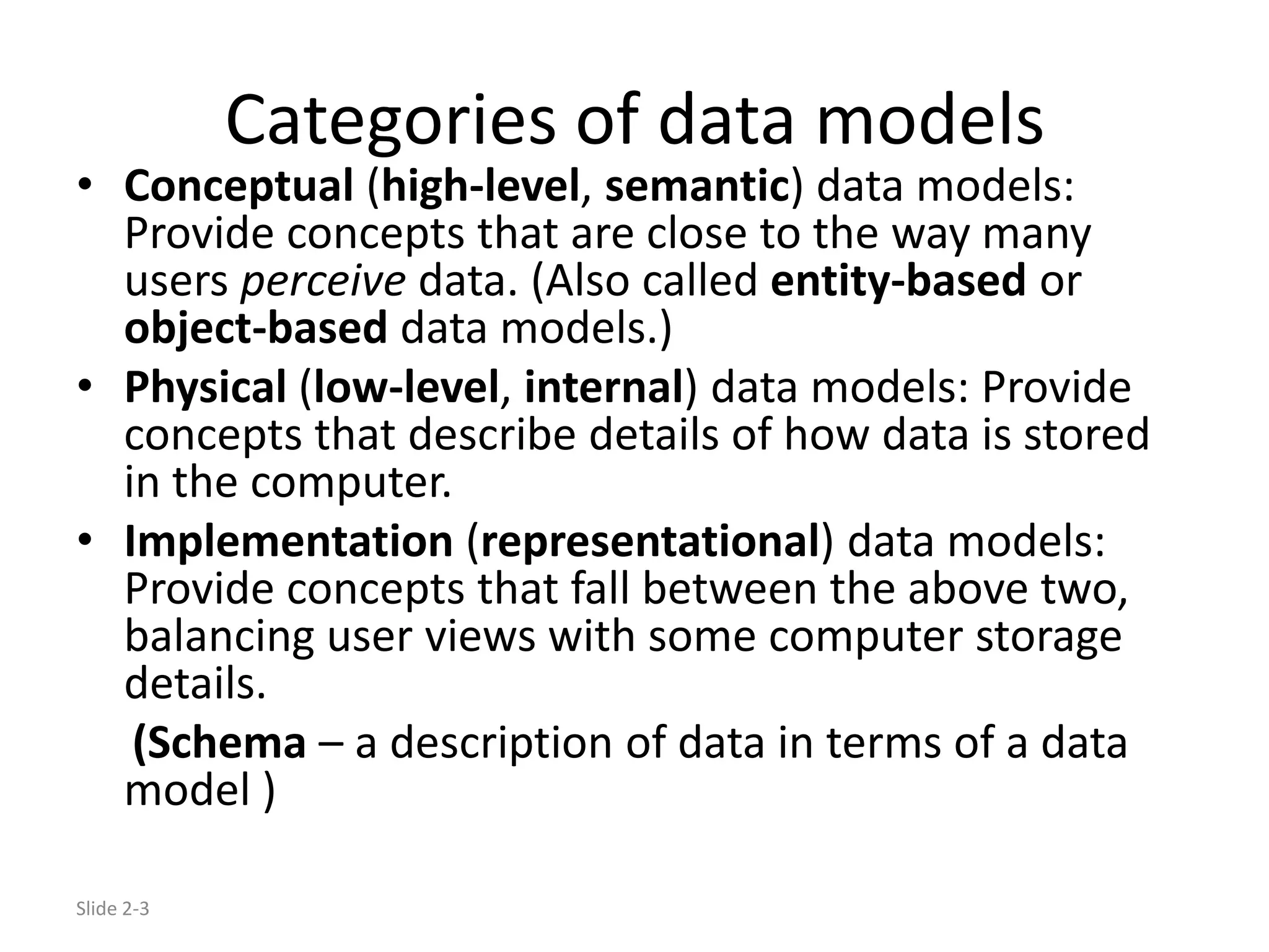 Datamodels & architecture | PPTX