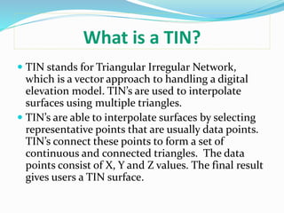 Data models in geographical information system(GIS) | PPTX