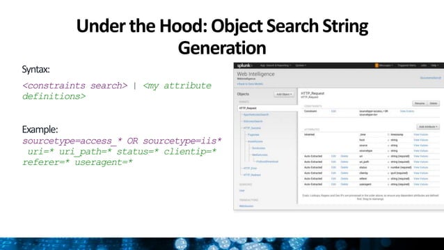 Data models pivot with splunk break out session | PPT