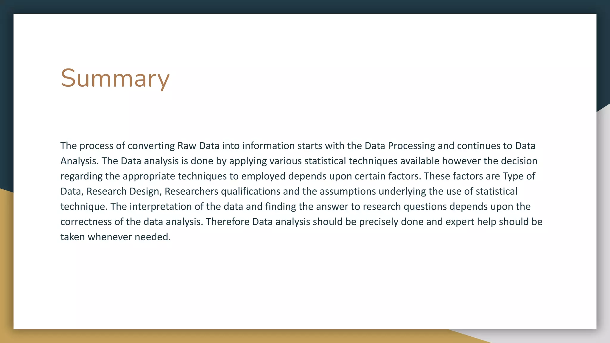 Dat analysis part i | PPT