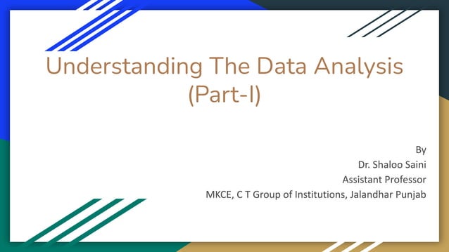 Dat analysis part i | PPT