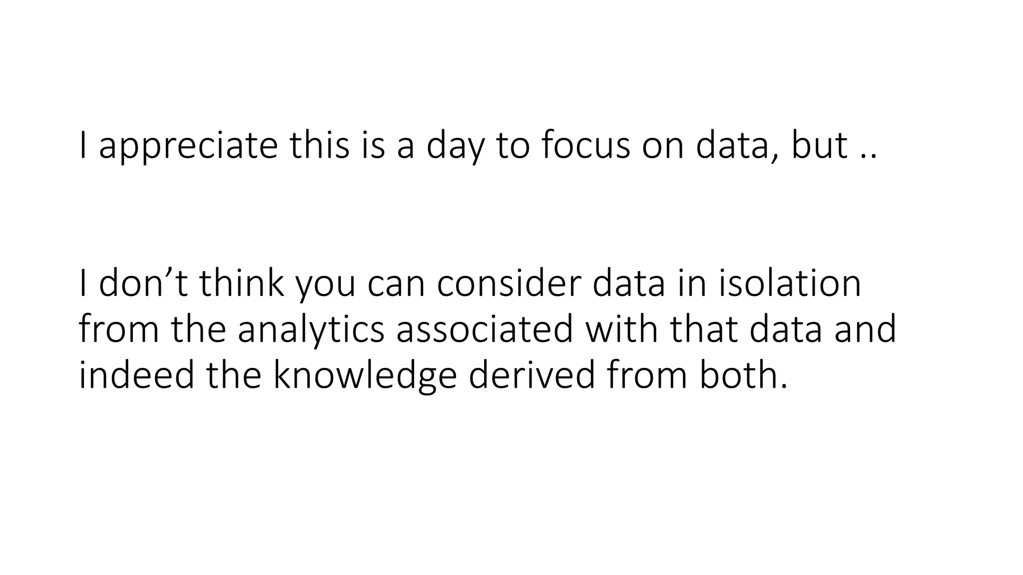 If Data Are The New Oil, How Do We Prevent Global Warming? | PPT