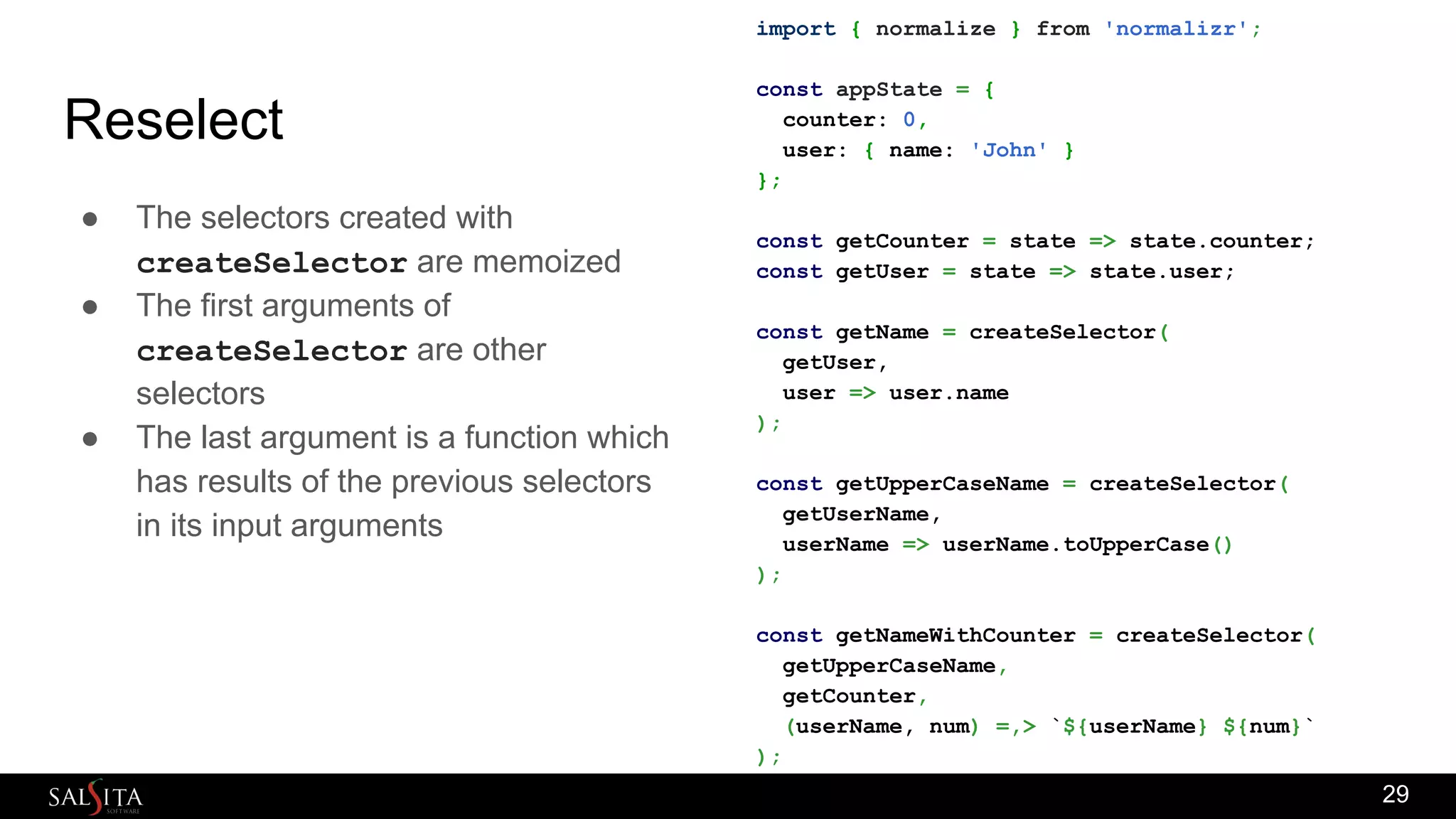 Data normalization & memoized denormalization | PPT