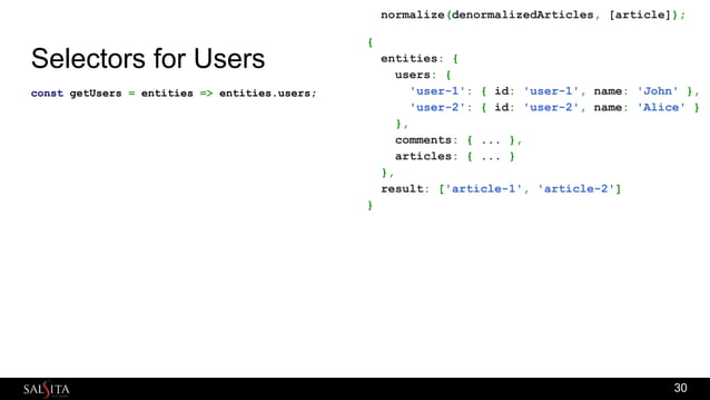 Data normalization & memoized denormalization | PPT
