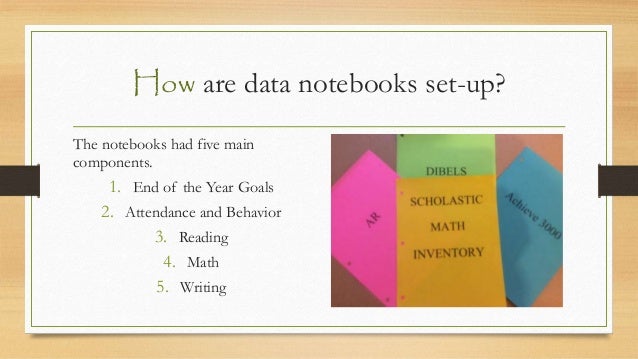 Data notebooks