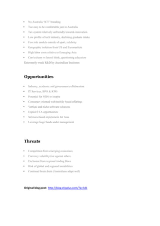 Data of the australian ICT market - Australia ict industry 2015 | PDF