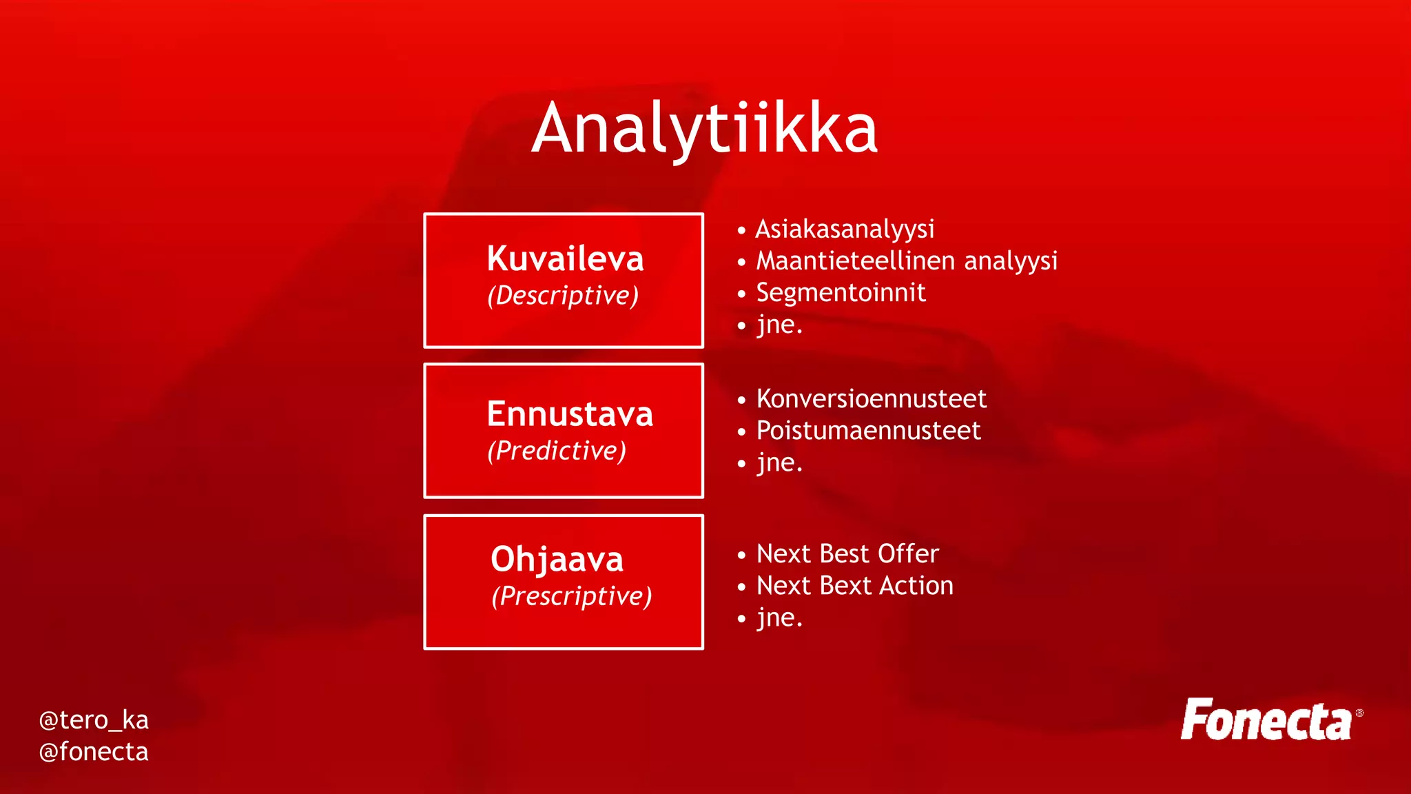 Dataohjattu markkinointi #futurecustomer17 | PPTX