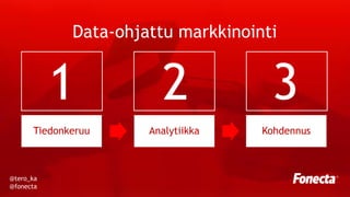 Dataohjattu markkinointi #futurecustomer17 | PPTX