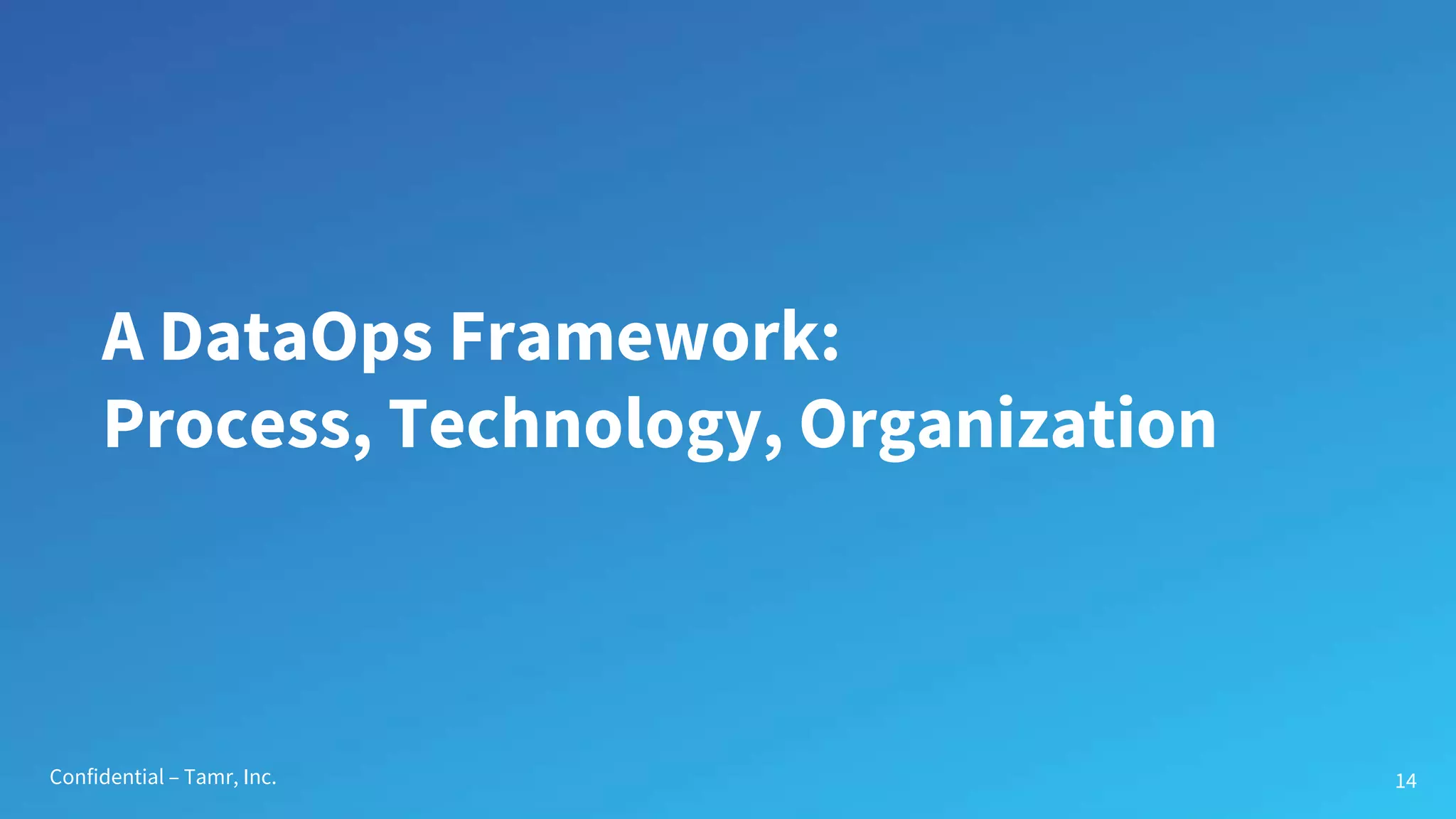 Dataops Scale A Modern Framework For Data Management In The Public