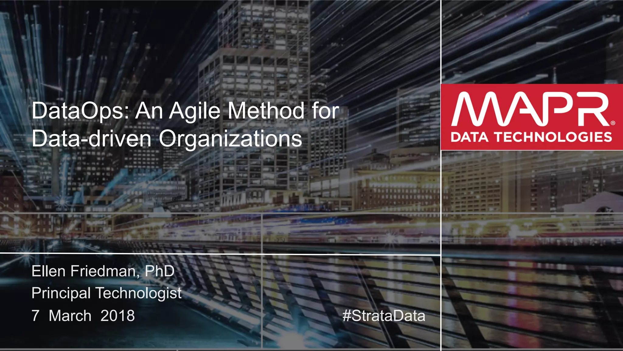 DataOps: An Agile Method for Data-Driven Organizations | PPT