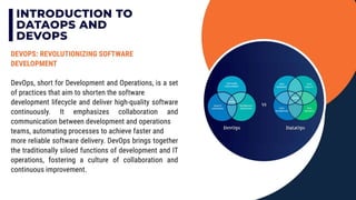 DataOps vs. DevOps: A Comparative Strategy Analysis | Software Development Consulting Services ...
