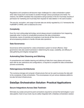 Data Orchestration Solution: An Integral Part of DataOps | PDF ...