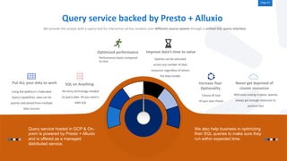 Distributed Query Service Powered By Presto & Alluxio Across Clouds ...