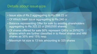 Data patterns ipo | PPT