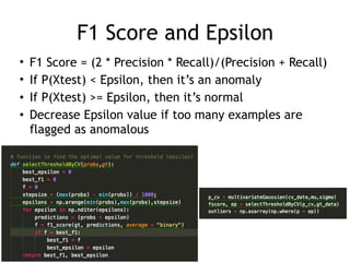 Data pipelines and anomaly detection | PPT
