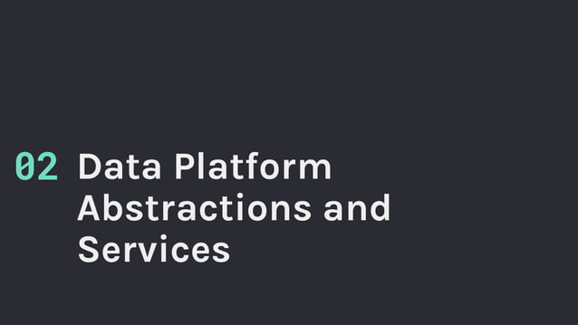 Data platform architecture principles - ieee infrastructure 2020 | PDF ...