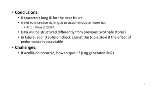 Data platform ID generation | PPTX