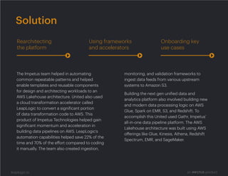 Data Platform Migration and Modernization on AWS | PDF