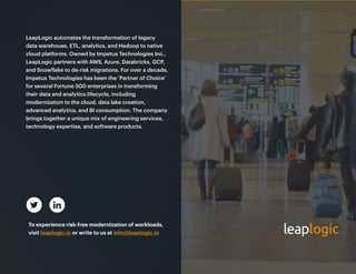 Data Platform Migration and Modernization on AWS | PDF